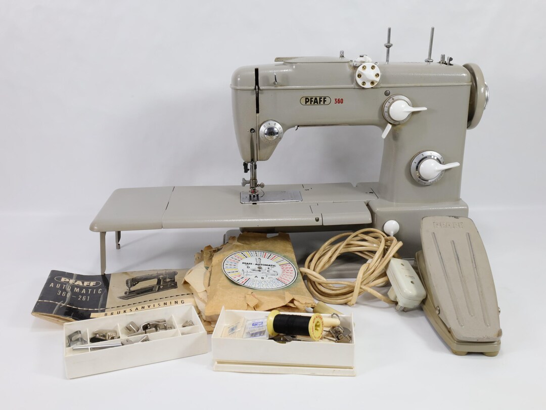 Vintage Pfaff 360 Sewing Machine | Robust Craft & Sewing Tool ...