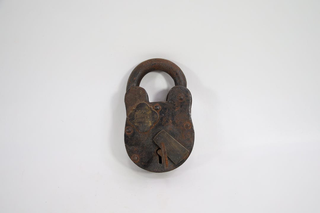 Authentic 18th Century Adams Express Co. Hand-forged Padlock - A ...