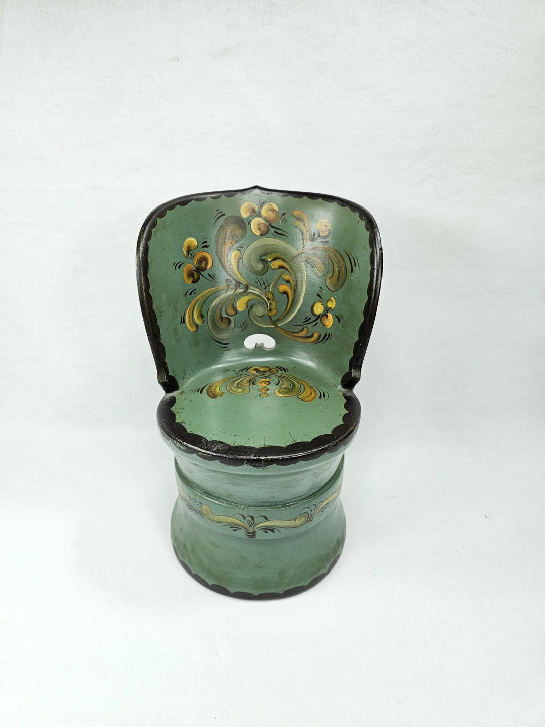 Vintage Hand-carved Cube Chair - 1969 Signed M.B. Dale - Scandinavian ...