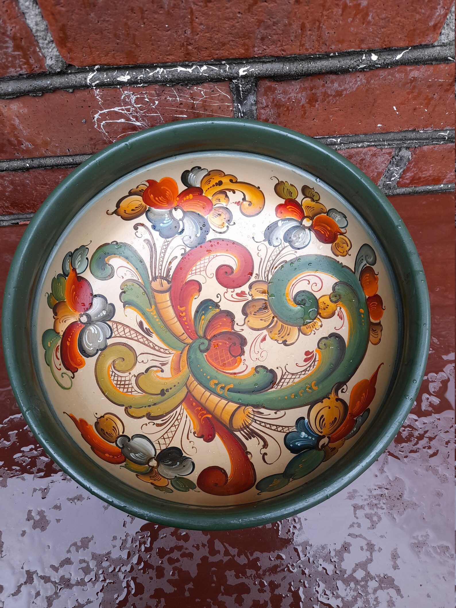 Fantastic Ale Bowl From 1980s-1990s Telemark Rosemaling - Etsy
