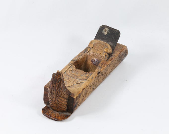 Authentic Antique Wood Planer | Handcrafted Woodworking Tool | 1800s ...