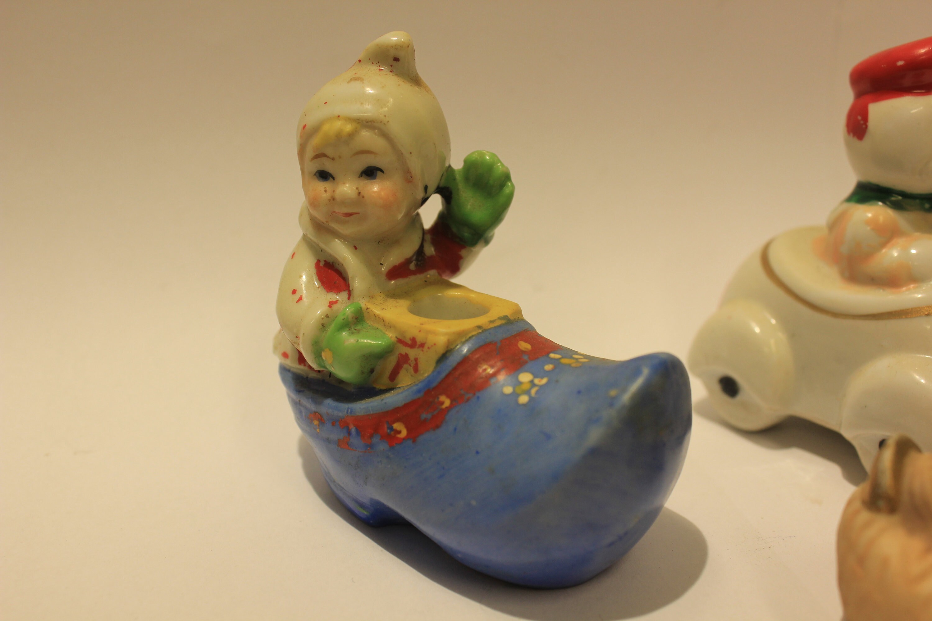 Collection of Three Small Porcelain Figures From the 50s | Etsy