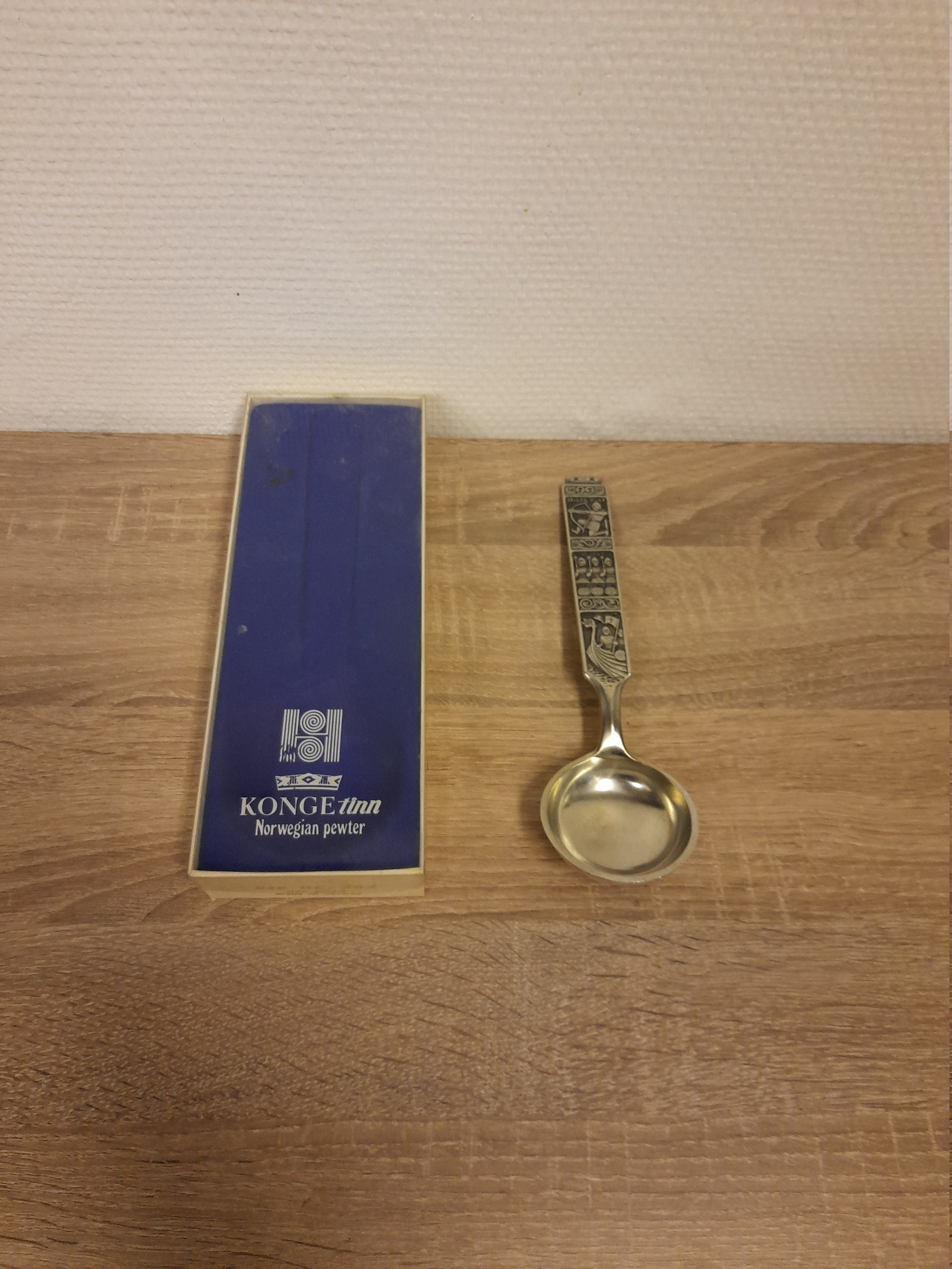 Konge Pewter Made in Norway 1980s Rare Object Pewter Spoon - Etsy