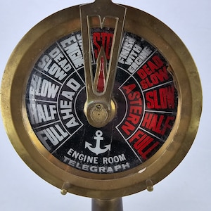 Maritime Centerpiece Decor Ship Telegraph Model Vintage - Etsy