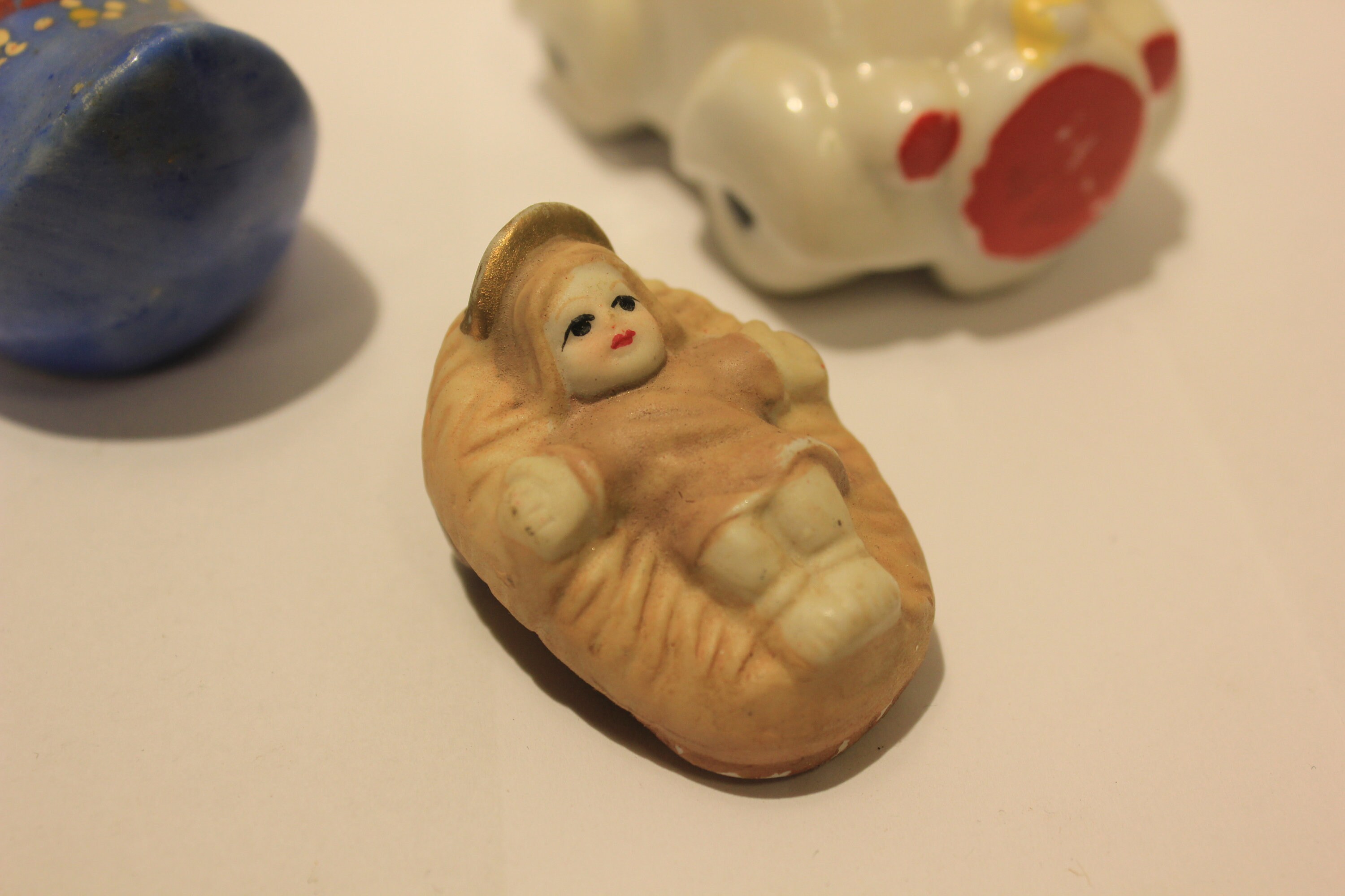 Collection of Three Small Porcelain Figures From the 50s | Etsy