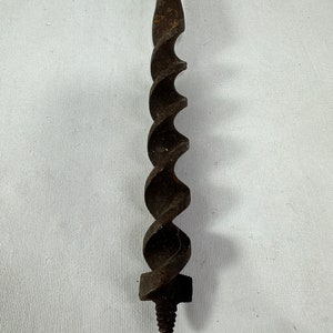 Norwegian Auger 1854 RW - Antique Hand Tool for Farm Use or Rustic ...