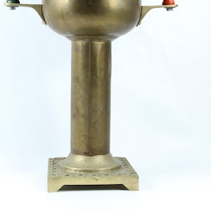 Vintage Brass Binnacle Compass – 1950s Maritime Ship Model – Rare ...