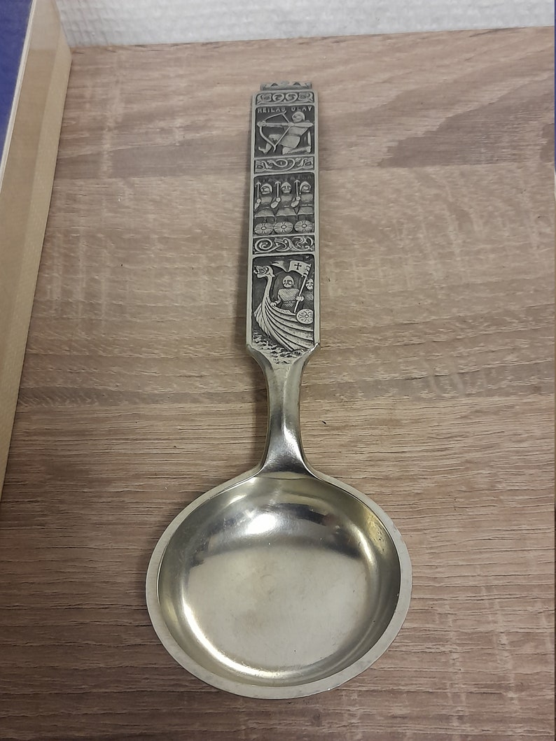Konge Pewter Made in Norway 1980s Rare Object Pewter Spoon | Etsy