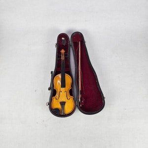 1950s Vintage Miniature Norwegian Violin - Handmade Fiddle Decor - Etsy