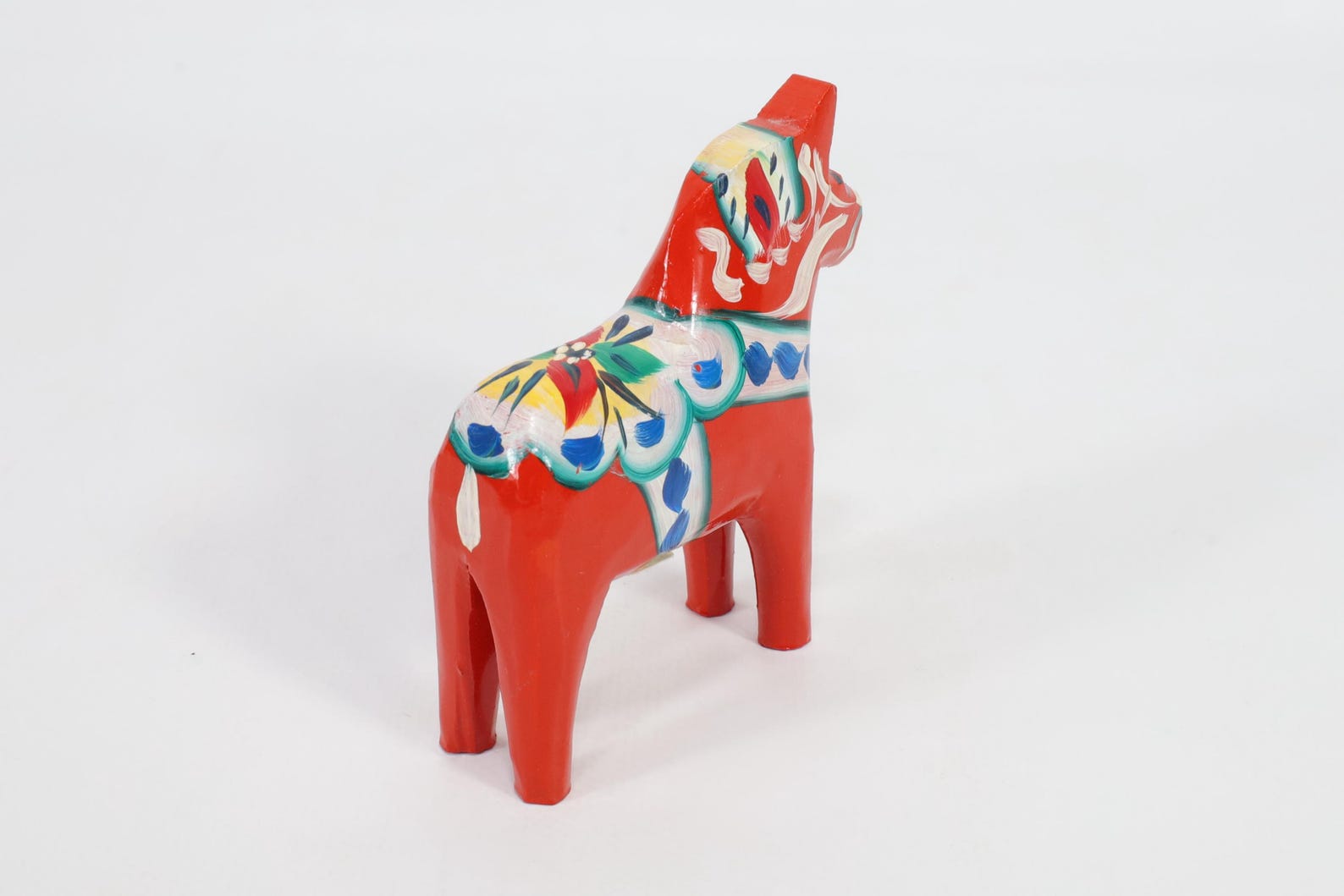 Authentic Swedish Dala Horse Figure - Vintage Scandinavian Art for Home ...