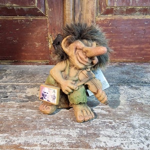 Vintage Norwegian Trolls: Charming Ny-form Troll With Violin ...