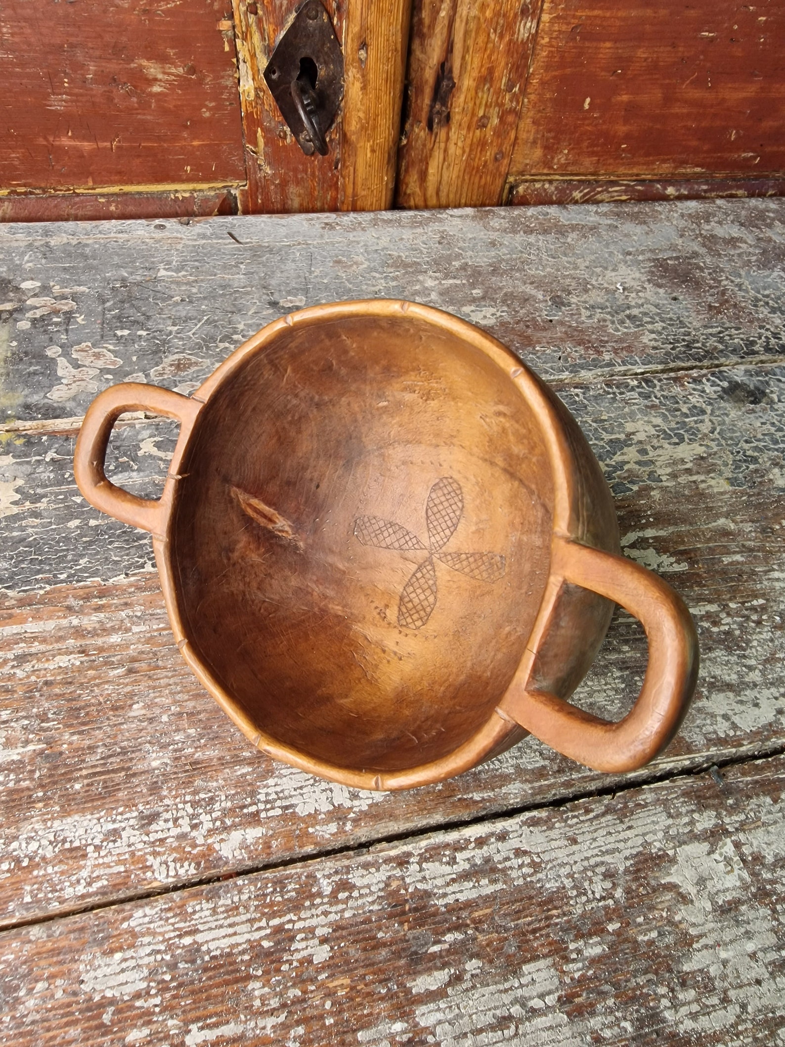 Stunning Antique Ale Bowl,folk-art Bowl,alebowl,rare Bowl, Collectible ...