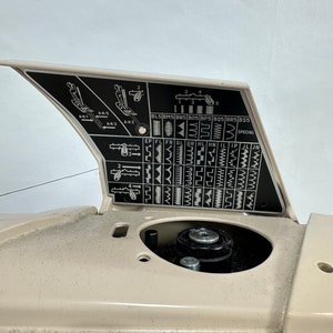 Vintage Singer 401G Slant 'O' Matic Heavy-duty Sewing Machine - Perfect ...