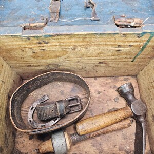 Rustic Antique Norwegian Rosemalt Chest From 1700-1800s - Vintage Folk ...