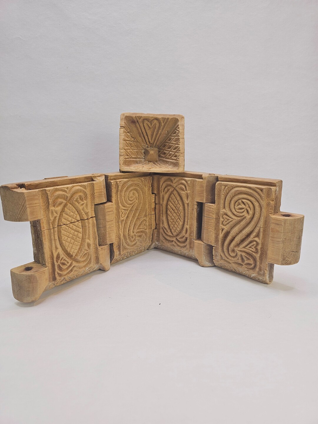 Collectible Norwegian Butter Form - Traditional Hand Carved Butter ...