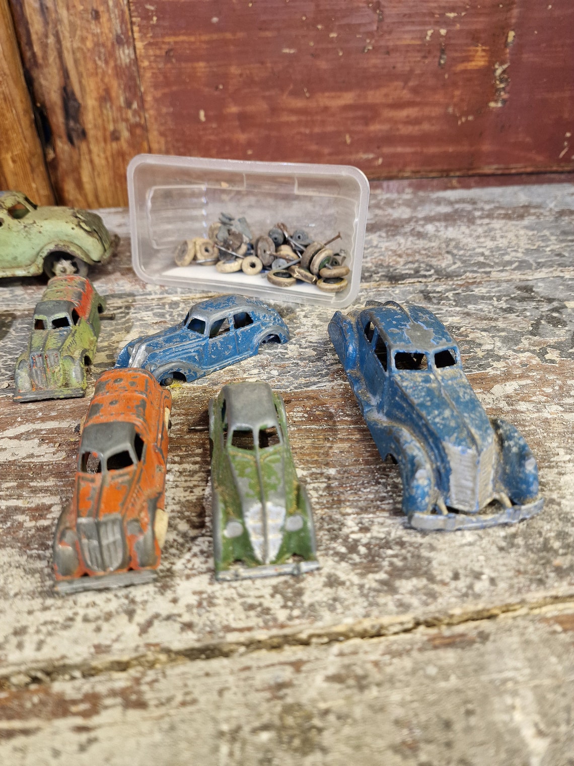 Hand Cast Metal Hubley Carsbig Lott of Vintage - Etsy