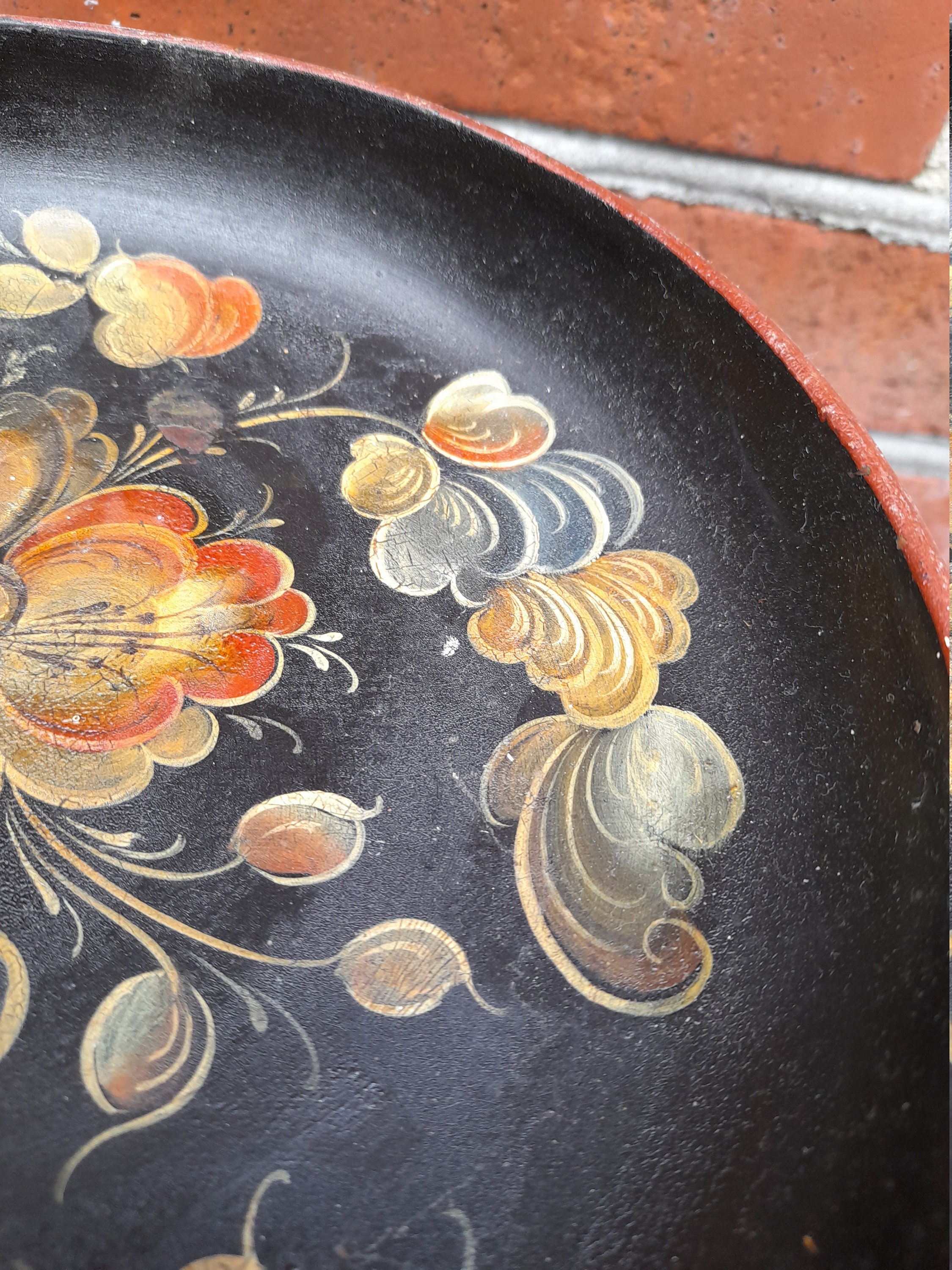 Norwegian Rosemaling Vintage Bowl Rosemalt Rosemalt Bowl - Etsy