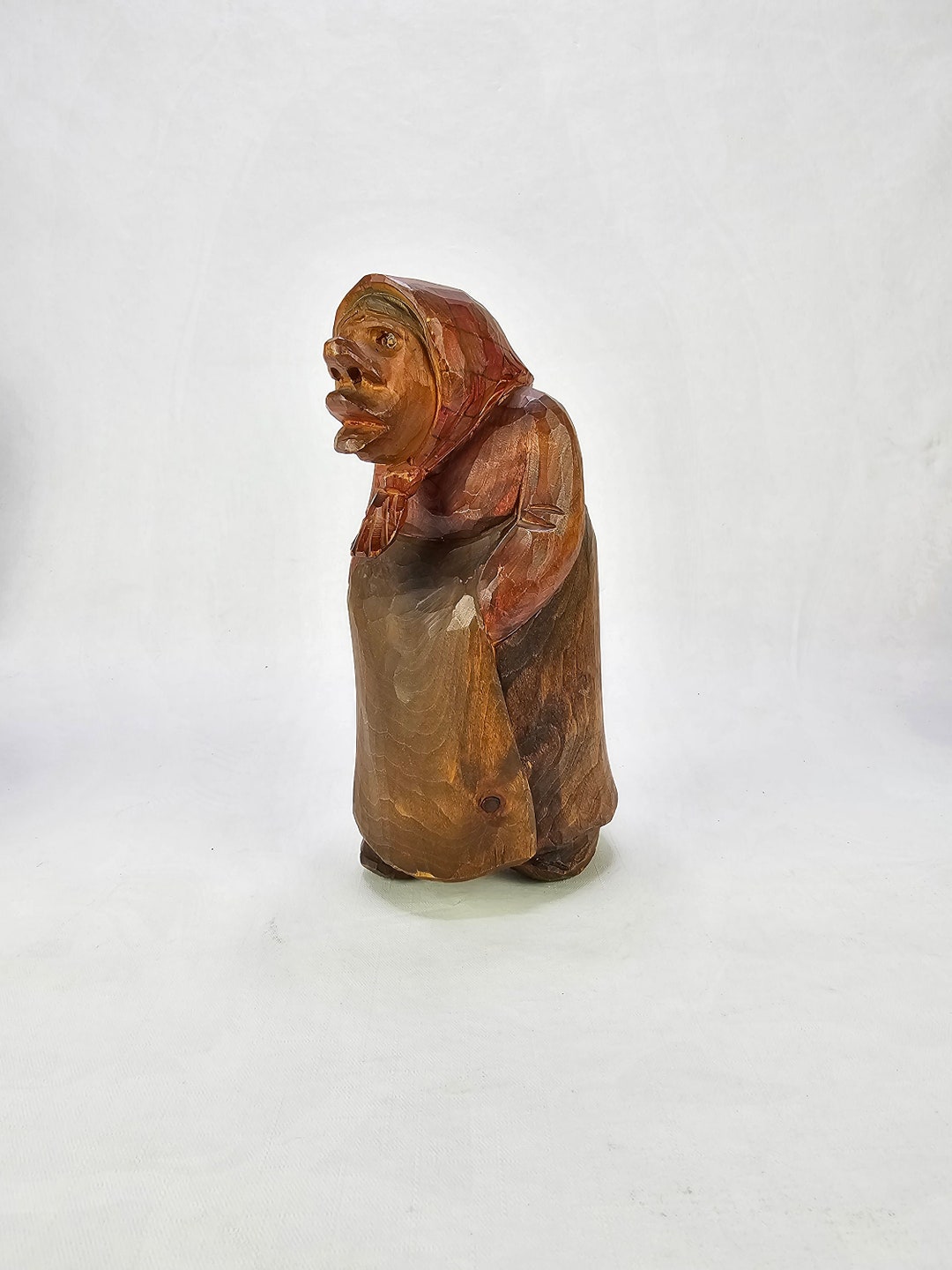 Wooden Table Figure - Norwegian - Design Sculpture - Collectors Item ...