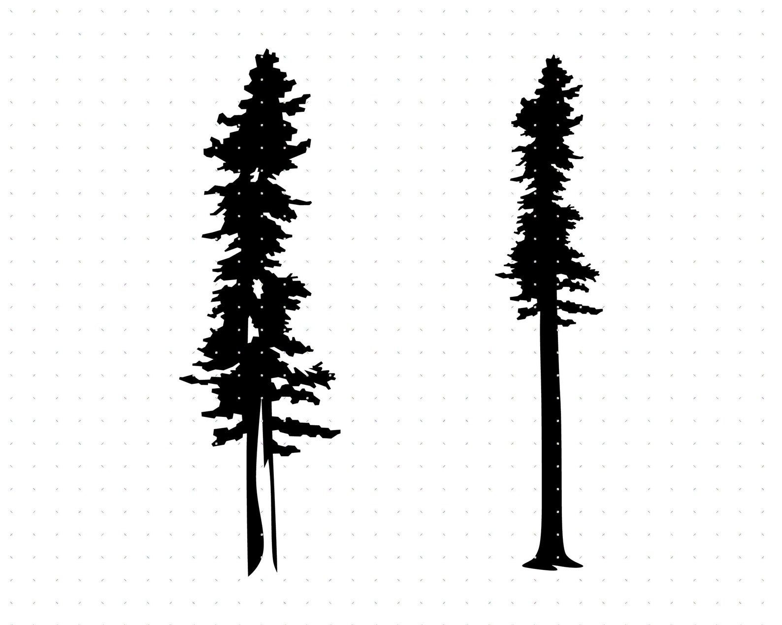 Redwood Tree Svg Redwood Tree Clipart Redwood Tree Png - Etsy