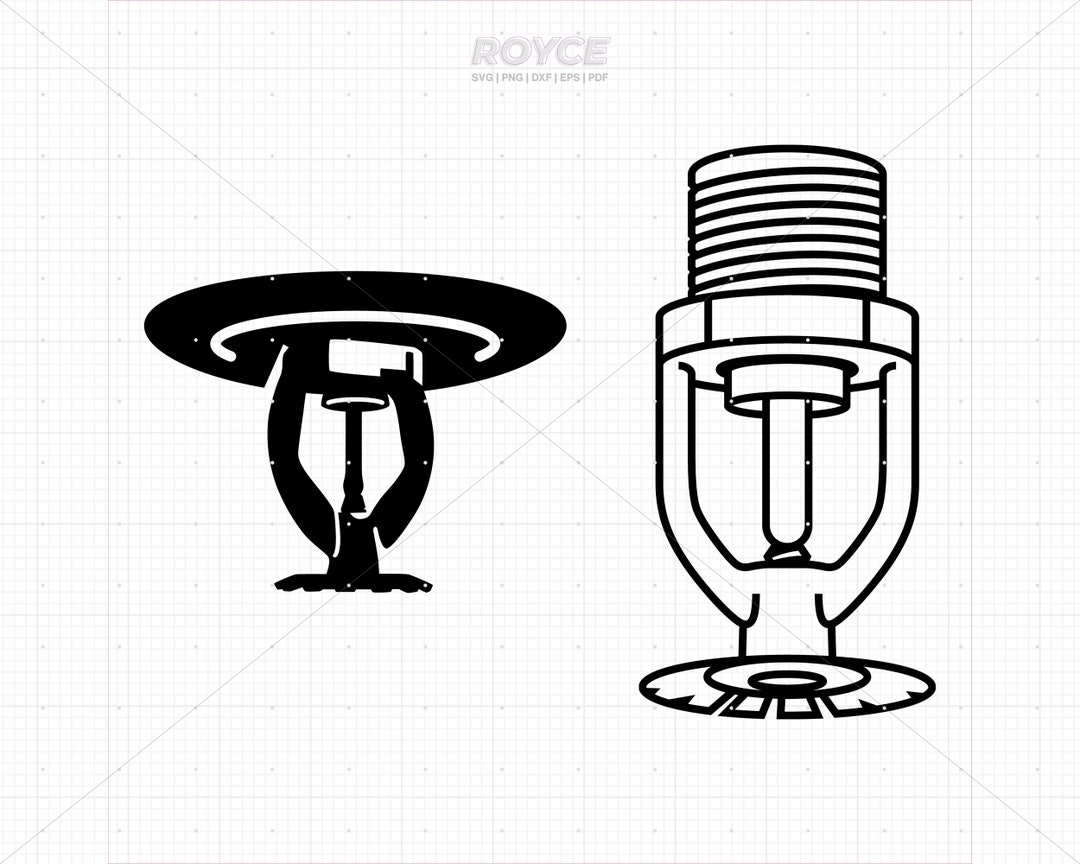 Fire Sprinkler Svg, Sprinkler Clipart, Fire Sprinkler Png, Sprinkler ...