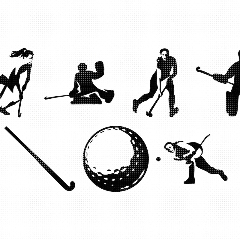 Hockey Goalkeeper Svg - Etsy UK