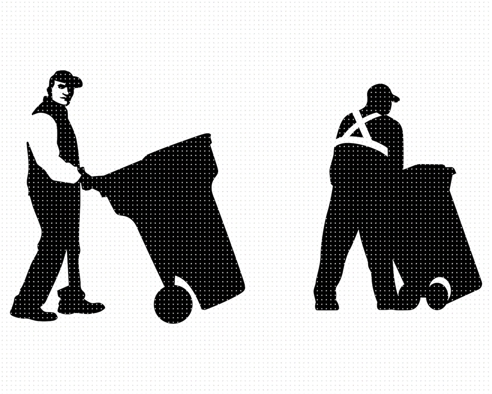 Garbage Man Svg Waste Collector Clipart Garbageman Png - Etsy