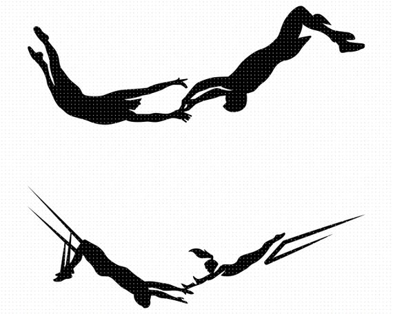 Circus Acrobats Clipart