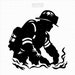 Firefighter Svg, Fireman Clipart, Fire Fighter Fighting Fire Png, Fire ...