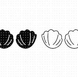 Mermaid Shell Bra Svg, Mermaid Shell Bra Clipart, Mermaid Shell Bra Png ...