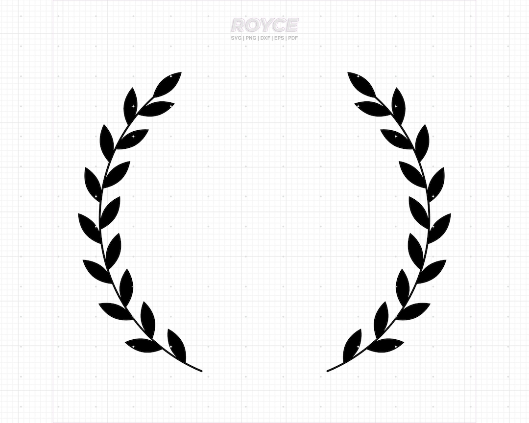 Farmhouse Wreath Svg Vector Floral Wreath SVG Bundle, Laurel Wreath