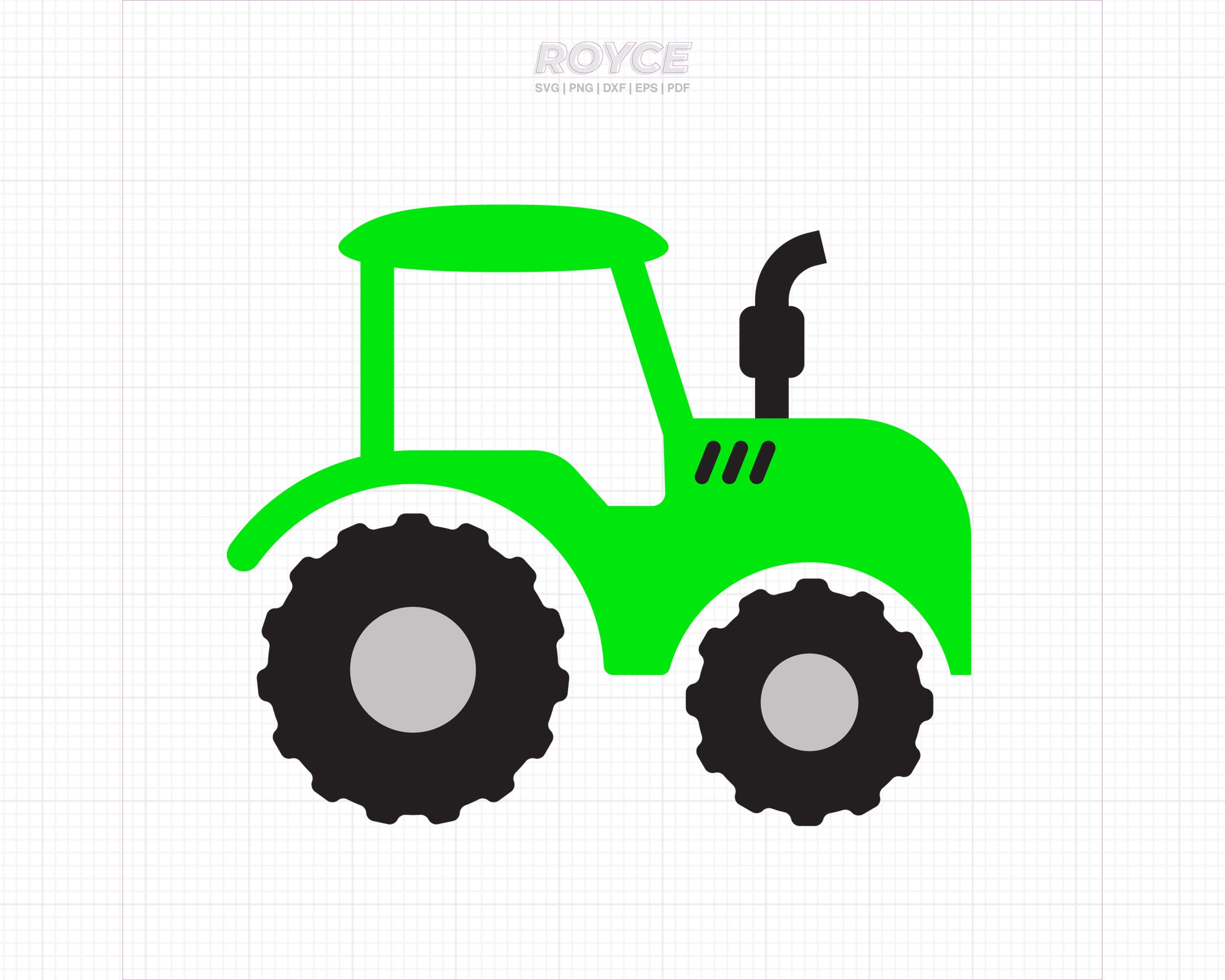 Tractor SVG: Farm Birthday Clipart (digital Files) - Etsy