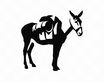 MULE Svg MULE for Waterslide Sublimation Digital Download - Etsy