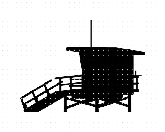 Lifeguard Tower Svg Lifeguard Tower Clipart Lifeguard Tower - Etsy