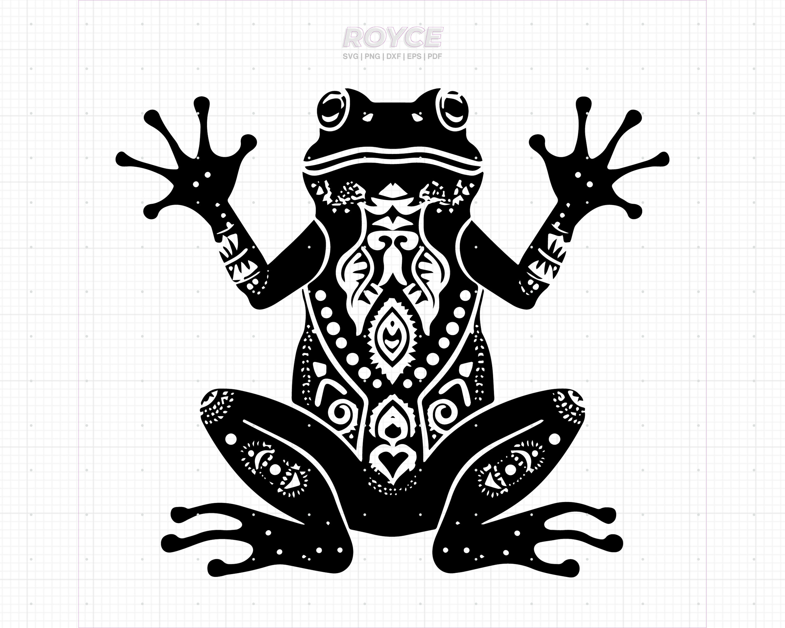 Tribal Frog Tattoo 50 Adorable, Creative And Just Awesome Frog Tattoos