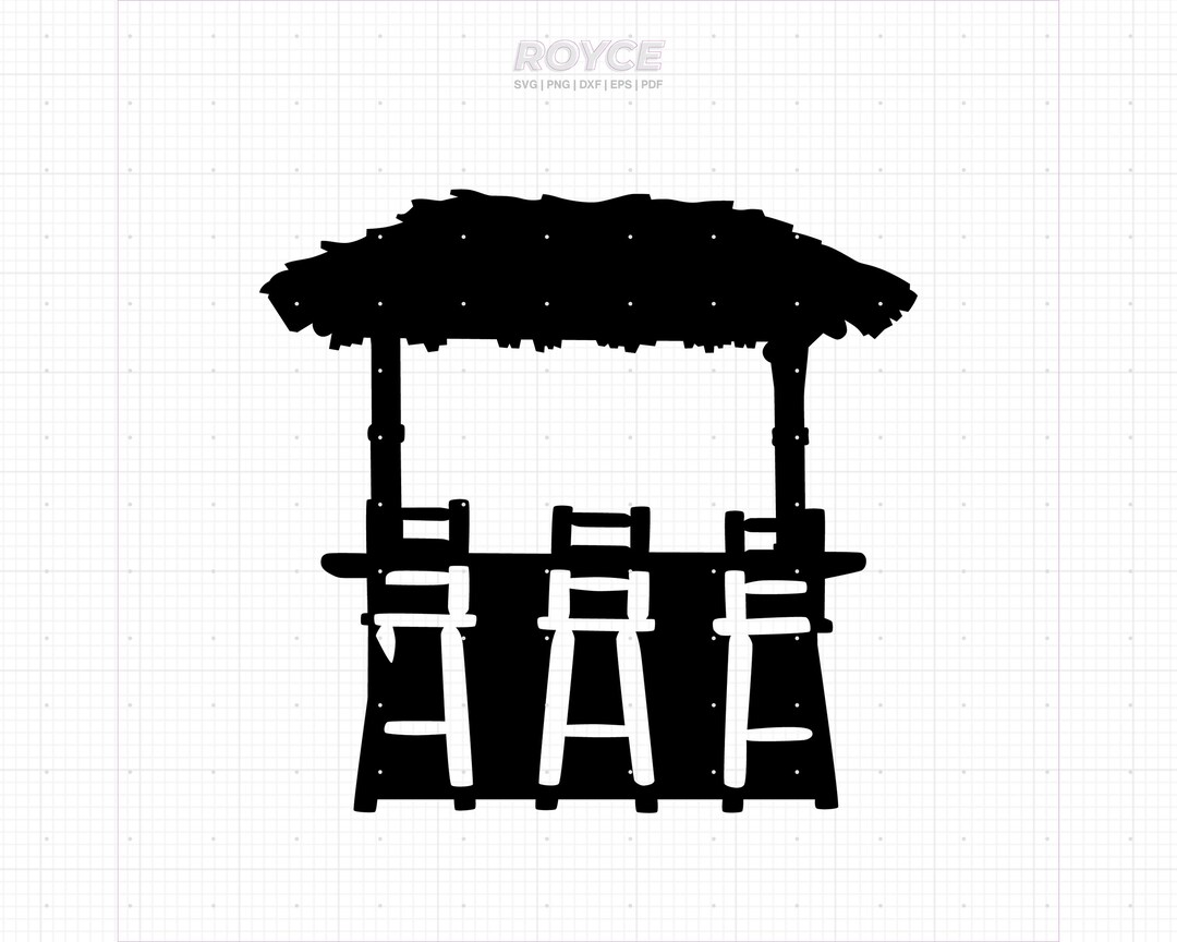 Tiki Bar Svg, Tiki Bar Clipart, Tiki Bar Png, Tiki Bar Dxf, Tiki Bar ...