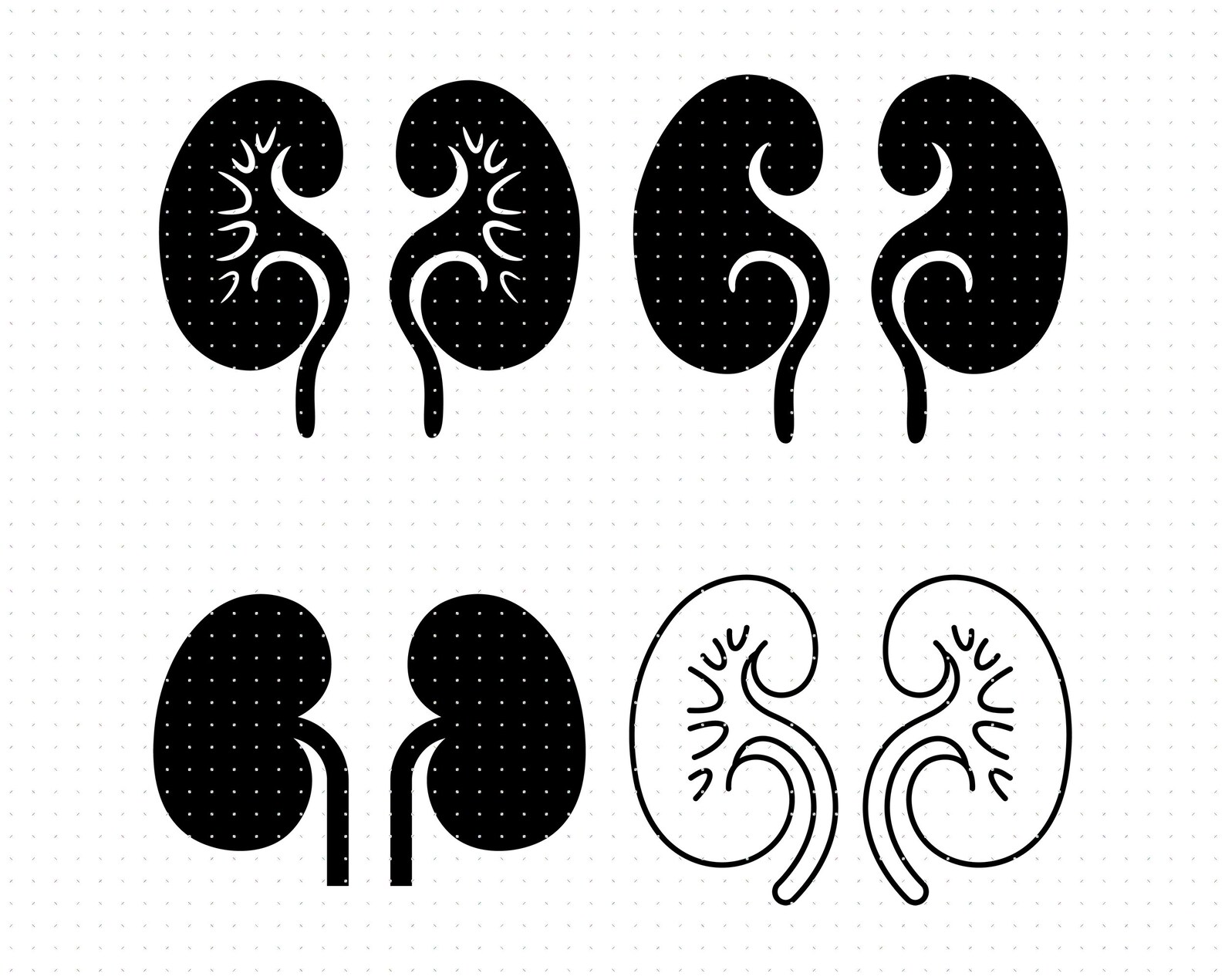 Kidney Svg Transplant Clipart Disease Png Kidney Dxf Logo - Etsy Canada