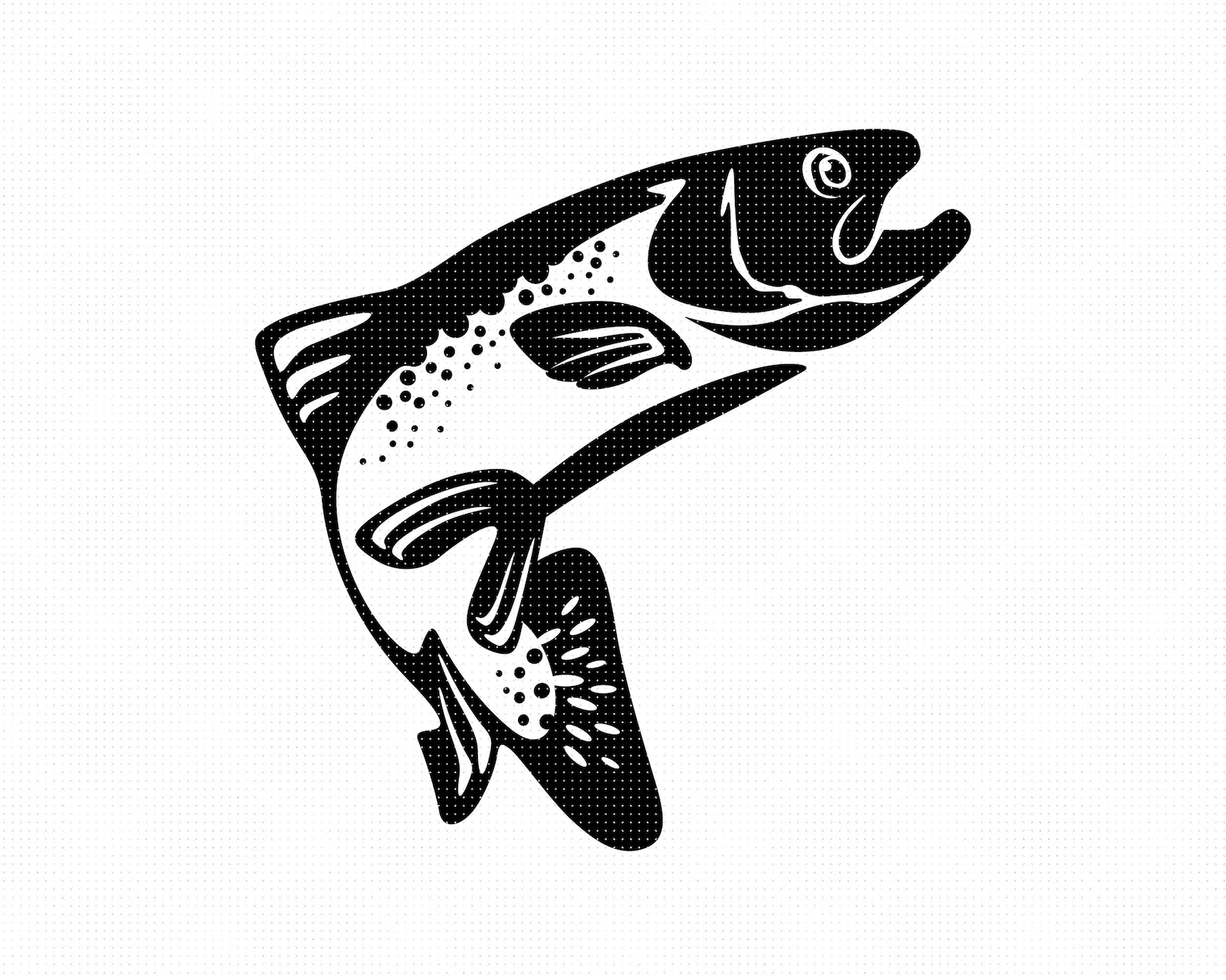 Rainbow Trout Svg, Rainbow Trout Clipart, Rainbow Trout Png, Rainbow ...