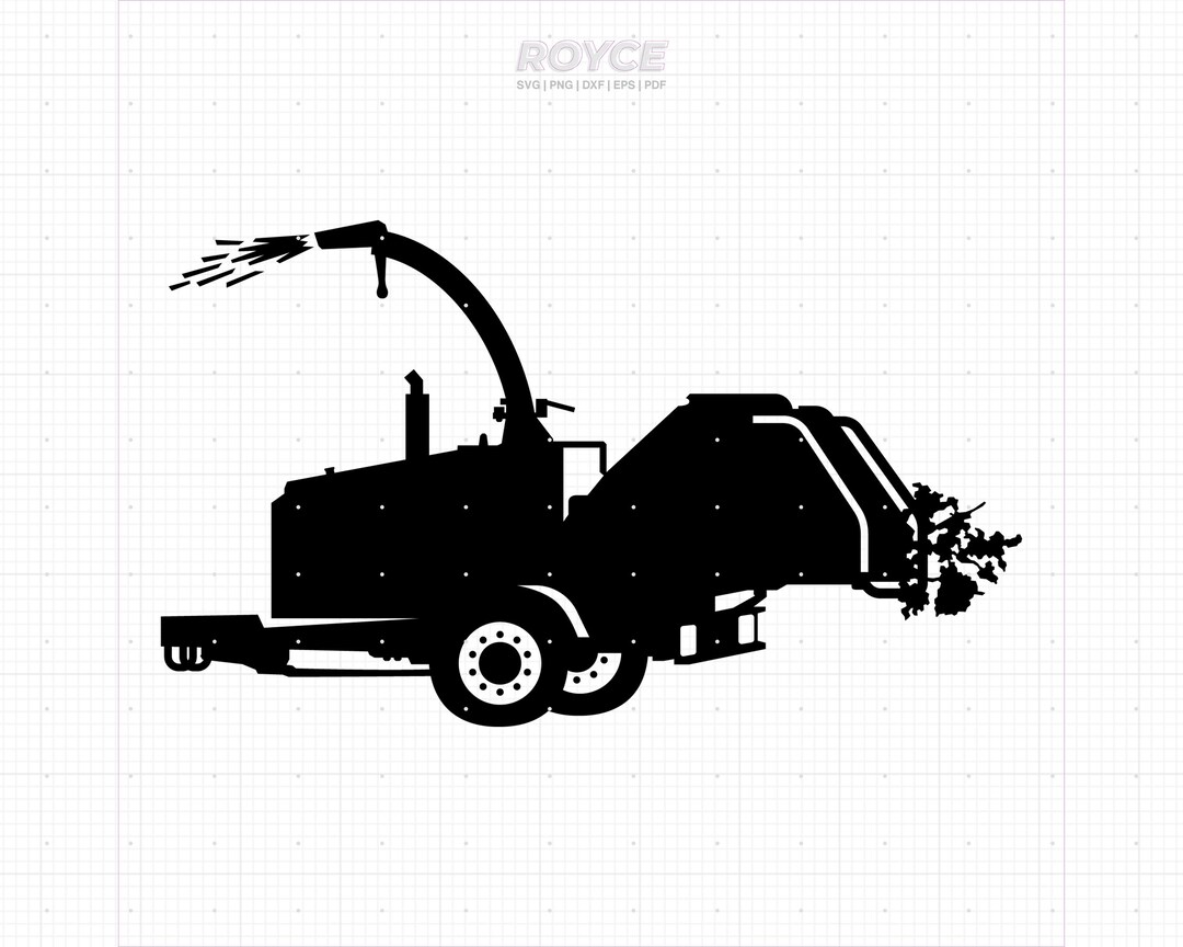 Wood Chipper Svg, Wood Chipper Clipart, Mulchers Chipper Png, Wood ...