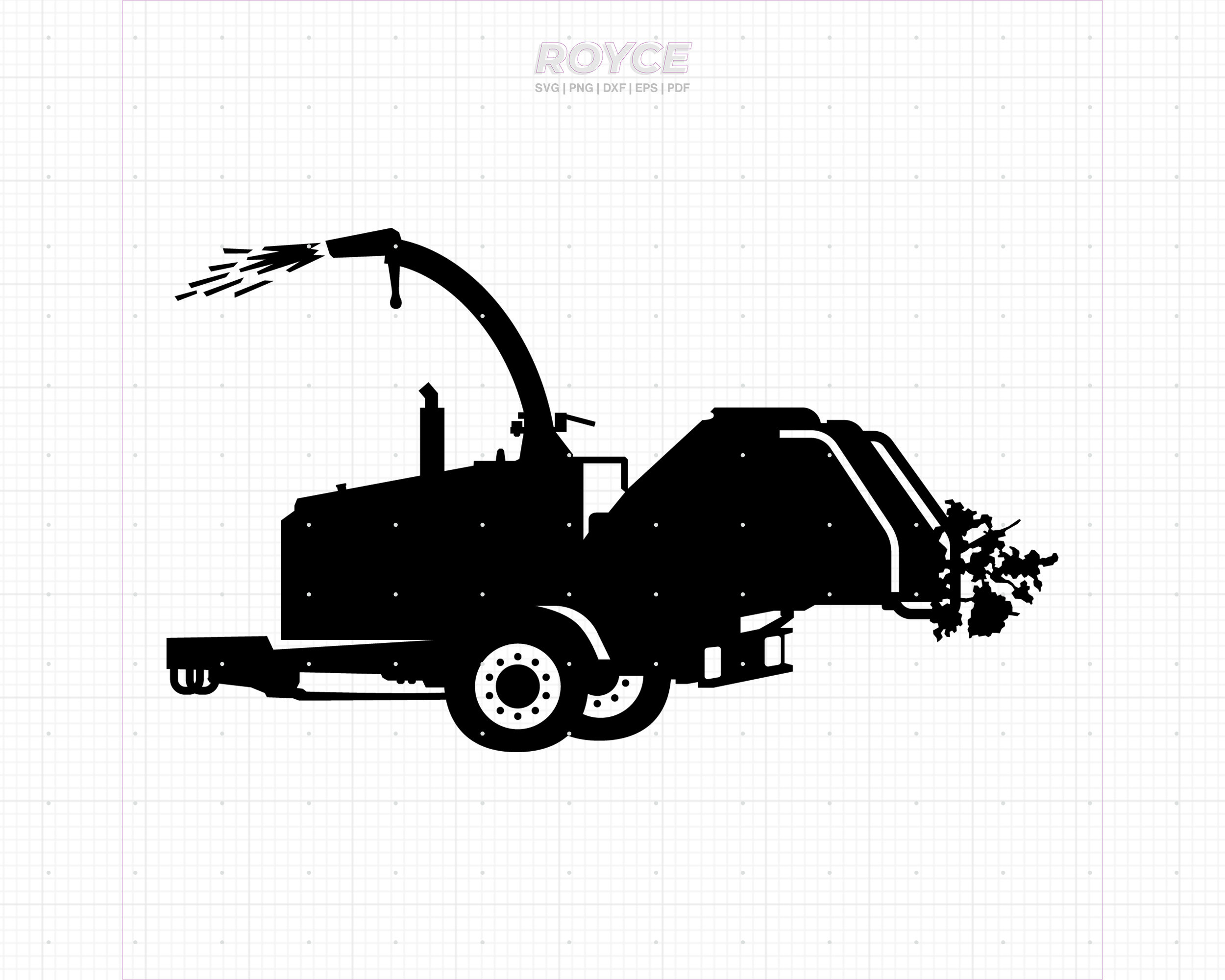 Wood Chipper Svg, Wood Chipper Clipart, Mulchers Chipper Png, Wood ...