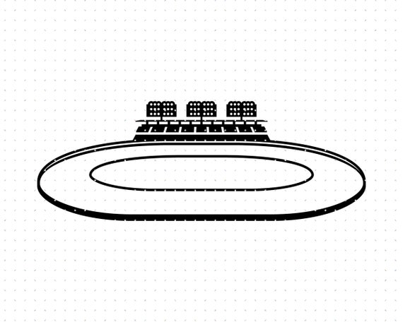 Oval Race Track Clip Art