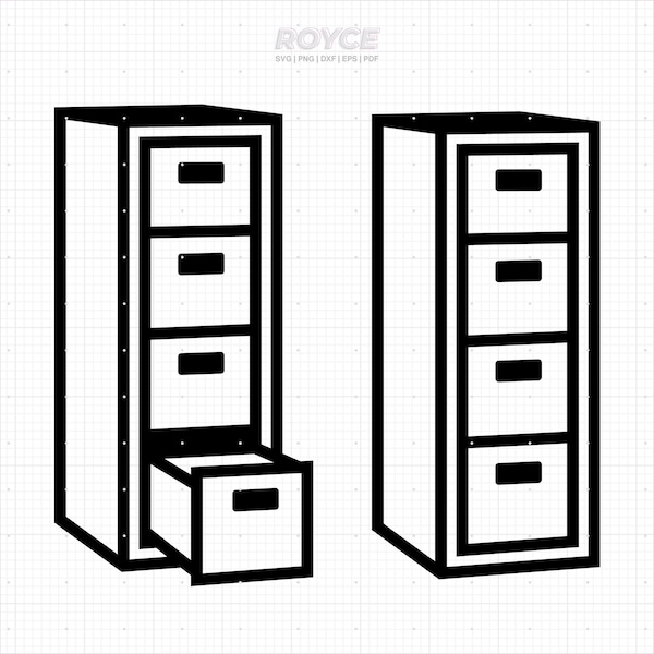 Cabinet Svg - Etsy
