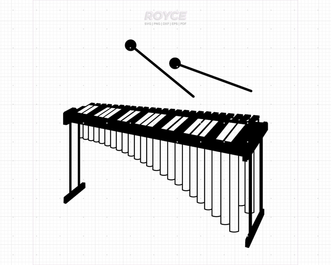 Marimba Svg, Marimba Clipart, Marimba Png, Marimba Dxf, Marimba Vector ...