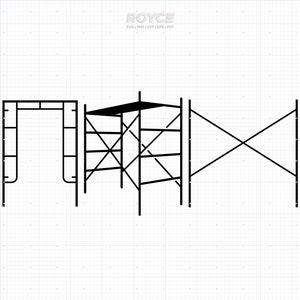 Scaffolding Svg, Scaffold Clipart, Scaffolding Png, Scaffold Dxf ...