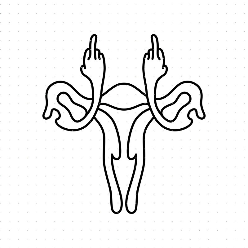 Uterus Svg - Etsy
