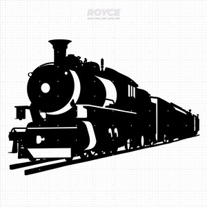 Freight Train Svg, Train Clipart, Steam Train Png, Freight Train Dxf ...