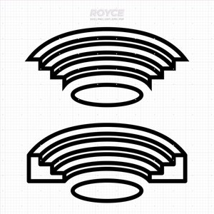 Amphitheater Svg, Outdoor Theater Clipart, Park Theater Png ...