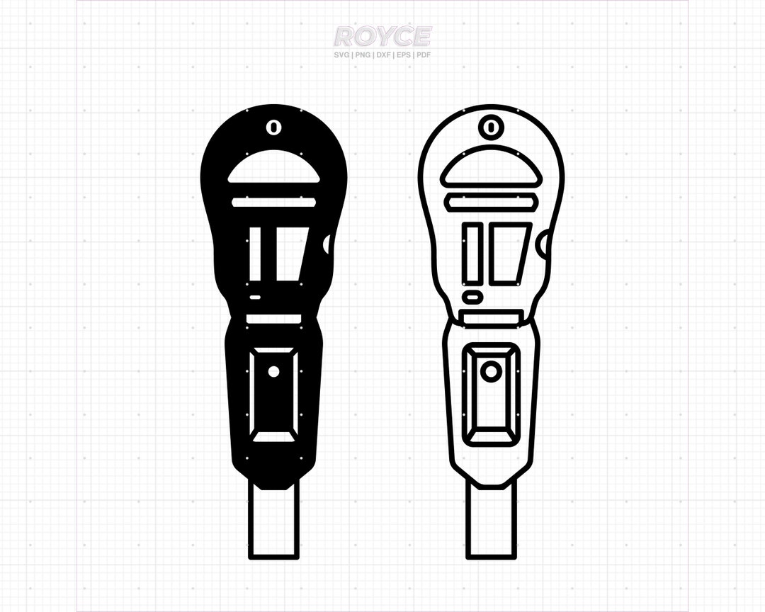 Parking Meter SVG, PNG, DXF, Vector Cut Files (commercial Use) - Etsy ...
