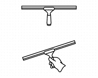 Window Squeegee Logo - Etsy
