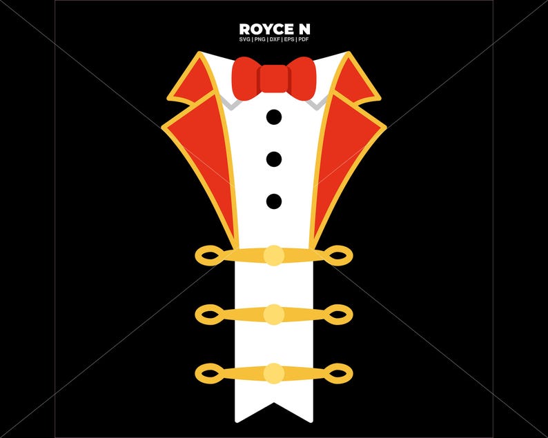 Circus Ringmaster Costume SVG: Carnival Clipart (digital Files) - Etsy