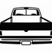 Square Body Svg, Back of a Pickup Truck Clipart, Png, Eps, Dxf - Etsy